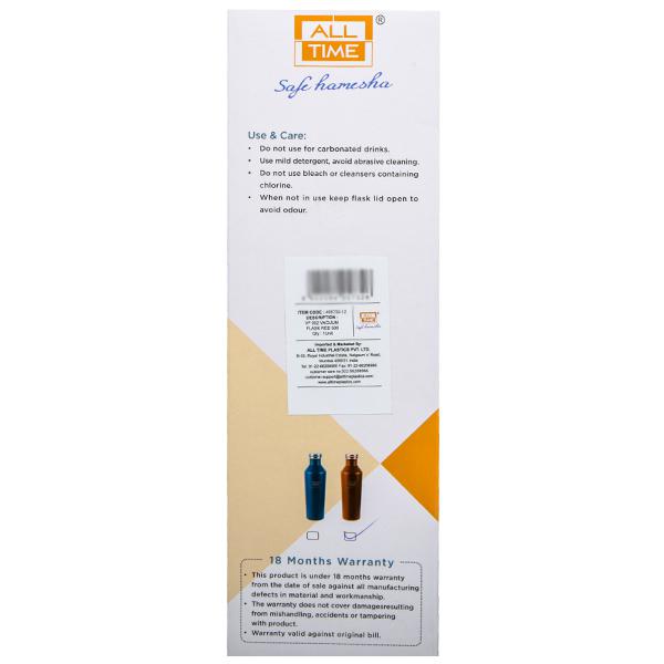 Buy All Time VF 002 Vacuum Flask Red (Code-405732-12) 500 ml in Wholesale Price Online | B2B ...