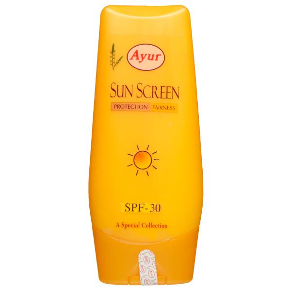 Buy Ayur Herbals Sun Screen Spf (30) Lotion 100 ml in Wholesale Price ...