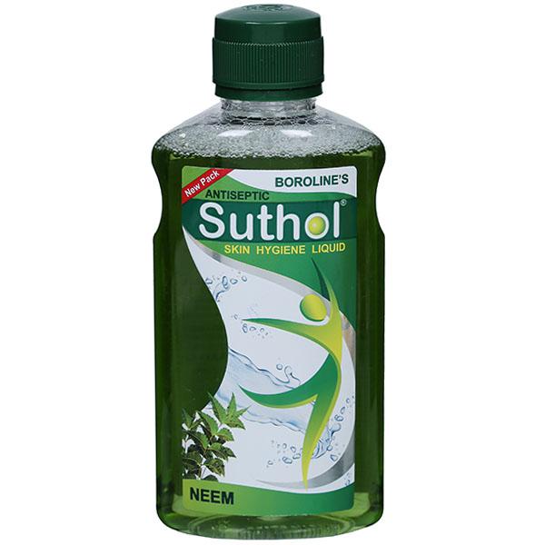 Buy Suthol Antiseptic Skin Hygiene Liquid Neem 200 ml in Wholesale ...