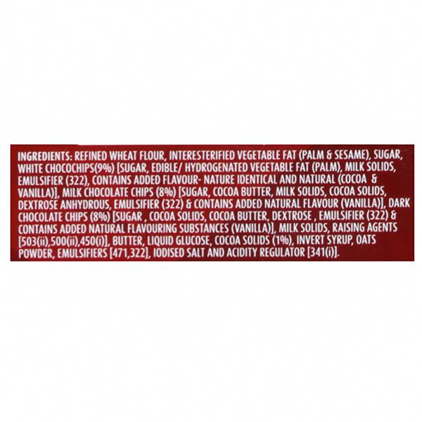 Buy Britannia Good Day Chunkies Triple Choco Chip Cookies 5 x 24 g in ...