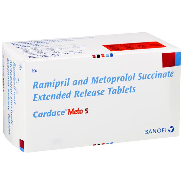 Wholesale Cardace Meto 5 mg Tablet (10 Tab) Online | Retailer Shakti