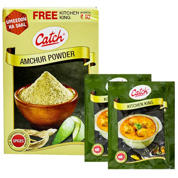 Catch Amchur Powder (Free Catch Kitchen King Masala 2 x 8 g) 100 g— Wholesale Bulk | RetailerShakti