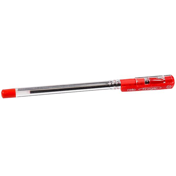 Buy Cello Finegrip Red Ball Pen Pack Of 5 in Wholesale Price Online ...