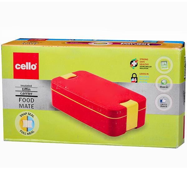 Buy Cello Food Mate Insulated Tiffin Carrier Red in Wholesale Price ...