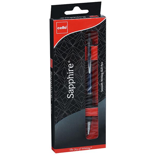Wholesale Cello Sapphire Retractable Ball Pen Blue Online | Retailer Shakti