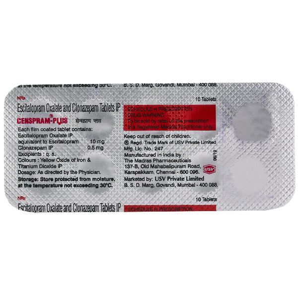 Wholesale Censpram Plus Tablet (10 Tab) Online | Retailer Shakti
