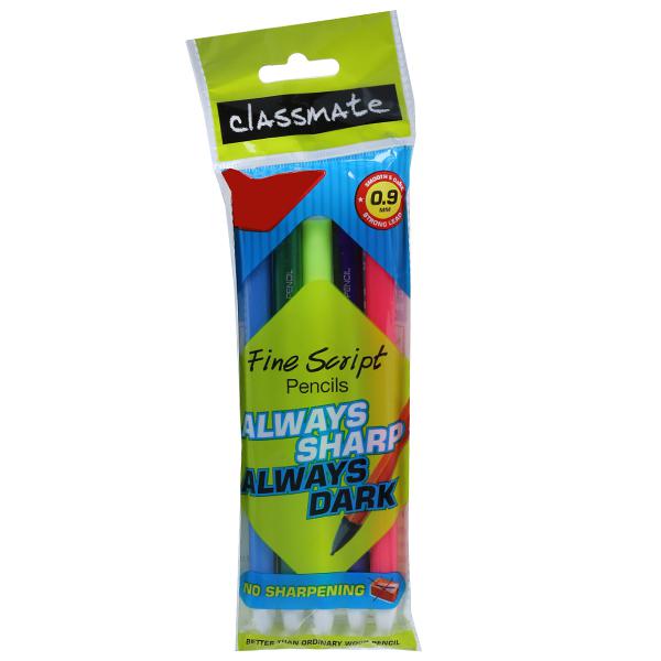 Buy Classmate Fine Script Pencils Pack Of 5 in Wholesale Price Online ...