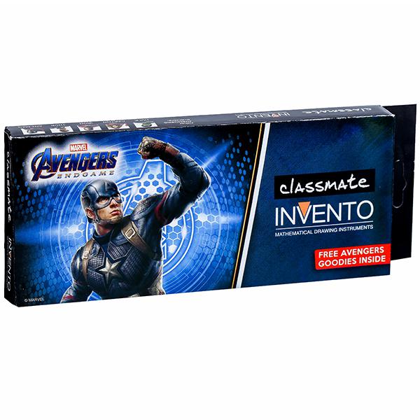 Buy Classmate Invento Mathematical Drawing Instruments Avengers CAPTAIN ...