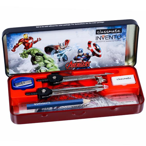 Buy Classmate Invento Mathematical Drawing Instruments Avengers ANT MAN ...