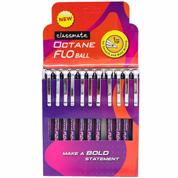 Buy Classmate Octane Flo Blue Ball Pens Pack Of 5 in Wholesale Price ...