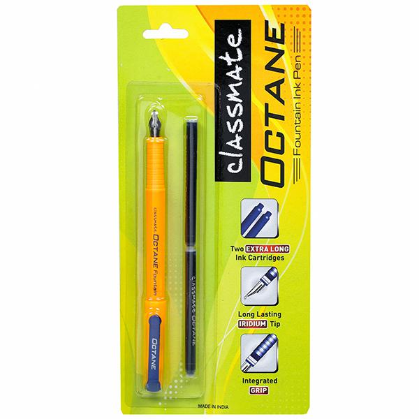 Buy Classmate Octane Fountain Blue Ink Pen With 2 Ink Cartridges 04030211 In Wholesale Price buy-classmate-octane-fountain-blue-ink-pen-with-2-ink-cartridges-04030211-in-wholesale-price