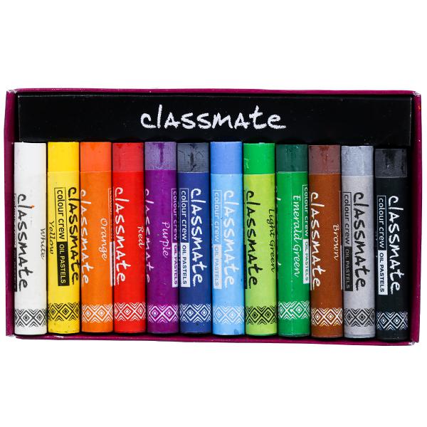 Buy Classmate Colour Crew Oil Pastels 60 mm Disney The Jungle Book ...