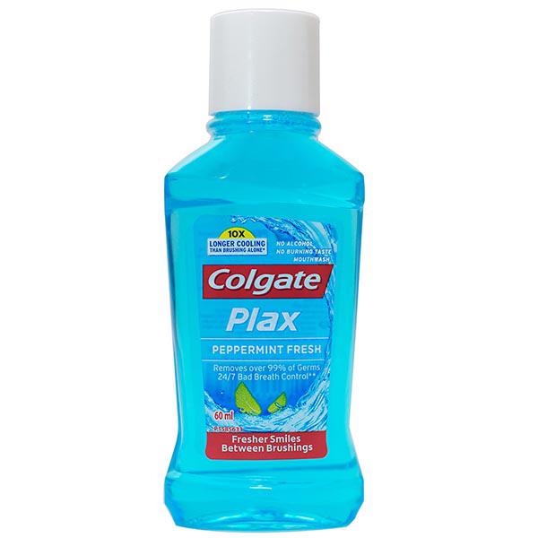 Buy Colgate Plax Peppermint Fresh Mouthwash 60 ml in Wholesale Price ...