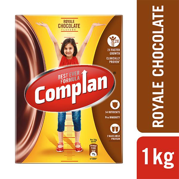 Buy Complan Best Ever Formula Royale Chocolate Powder Refill 1 kg in Wholesale Price Online ...