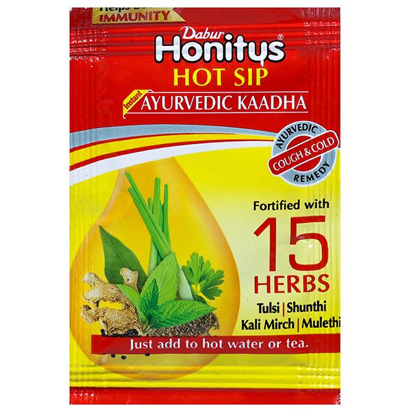 Buy Dabur Honitus Hot Sip Ayurvedic Kaadha Granules 4 g in Wholesale ...