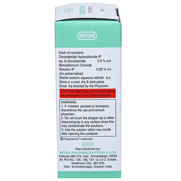 Wholesale Dortas Eye Drop 5 ml Online | Retailer Shakti