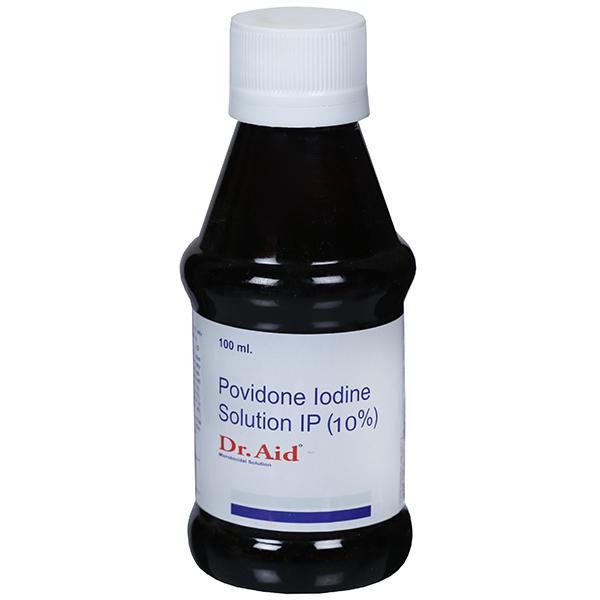 Dr. Aid Povidone Iodine 10% Solution 100 ml Wholesale Price for ...