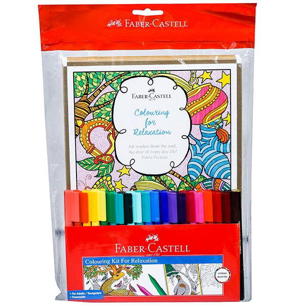 Buy Faber Castell Colouring Kit for Relaxation 557155 in Wholesale ...