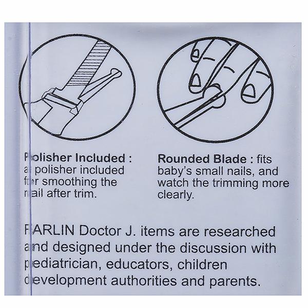 Buy Farlin Multi Purpose Safety Scissors with Filer 3 months+ BF-160A ...