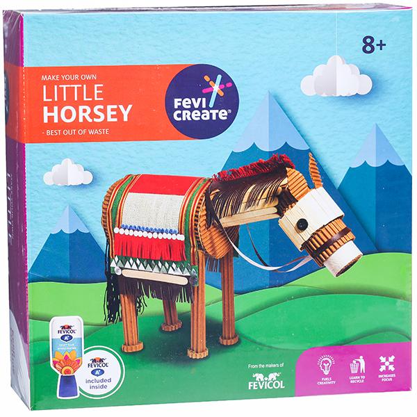 Buy Fevi Create 8+ Make Your Own Little Horsey Best Out Of Waste Kit in ...