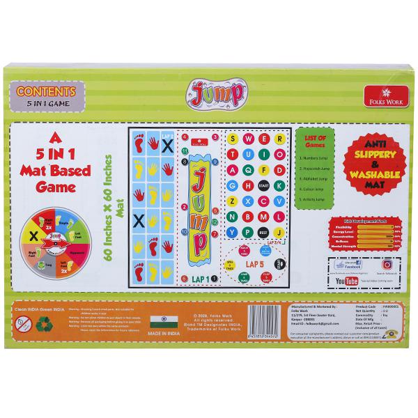 Buy Folks Work Jump A Game of Balance Age 7+ Years FW800001 (60 inch x ...