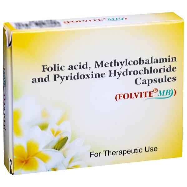 Wholesale Folvite MB Capsule (15 Cap) Online | Retailer Shakti