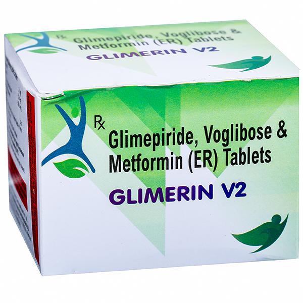 Glimerin V 2 mg Tablet (10 Tab) Wholesale Price for Pharmacies ...