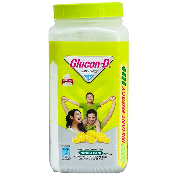 Buy Glucon D Instant Energy Health Drink Nimbu Pani Jar 1 kg in ...