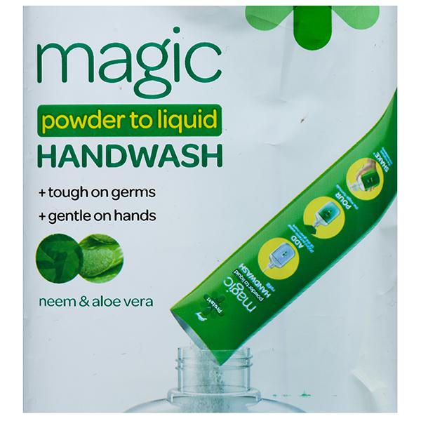 Buy Godrej Protekt Magic Powder To Liquid Handwash Neem & Aloe Vera 9 g ...