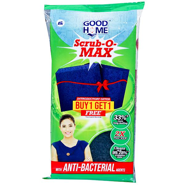Buy Good Home Scrub Pad Scrub-O-Max 7.5 cm x 7 cm (Buy 1 Get 1 Free ...