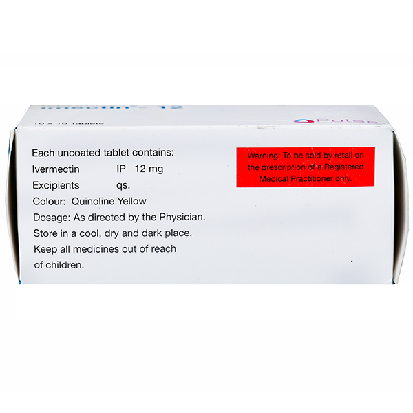 Buy Imectin 12 mg Tablet (10 Tab) in Wholesale Price Online | B2B ...