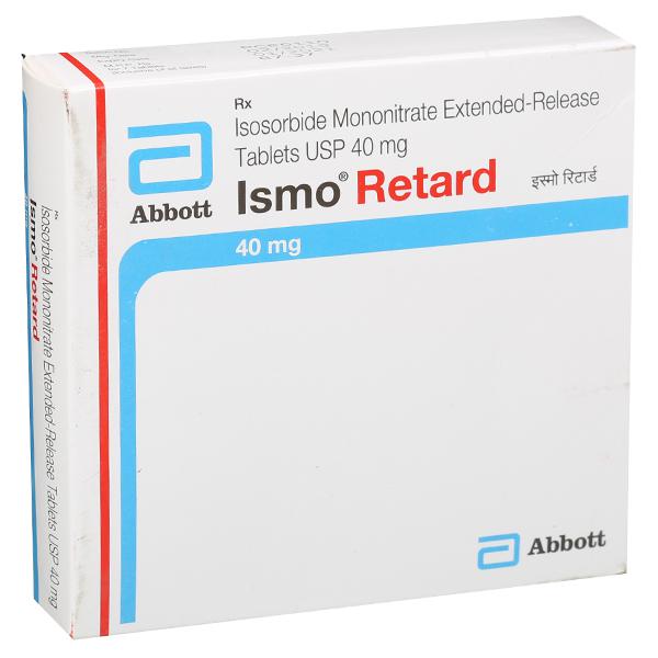 Wholesale Ismo Retard 40 mg Tablet (7 Tab) Online | Retailer Shakti