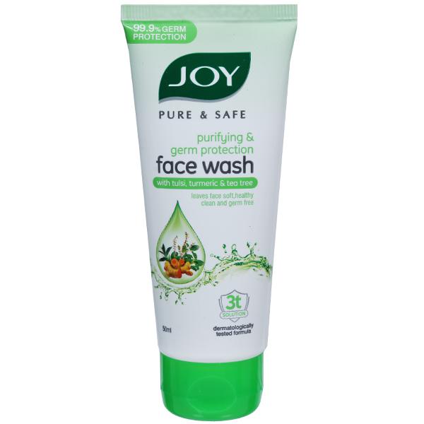 Buy Joy Pure & Safe Purifying & Germ Protection Face Wash With Tulsi ...