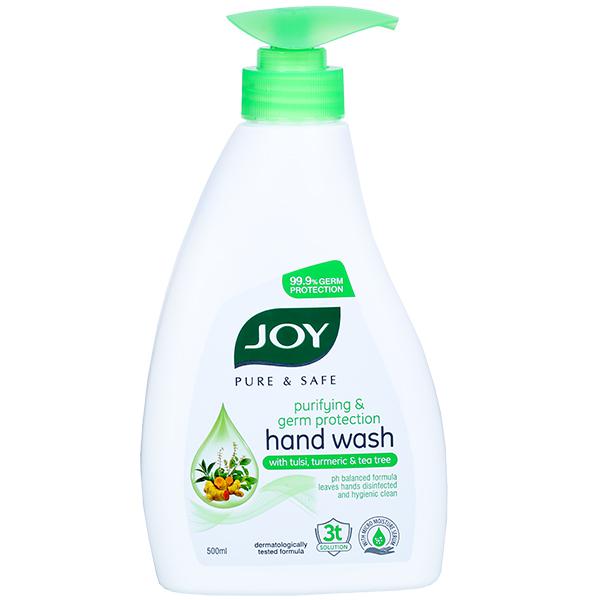 Buy Joy Pure & Safe Purifying & Germ Protection Hand Wash With Tulsi ...
