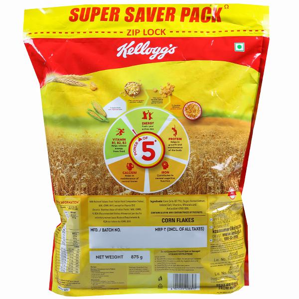 Buy Kelloggs Original Corn Flakes (Super Saver Pack) 875 g in Wholesale ...