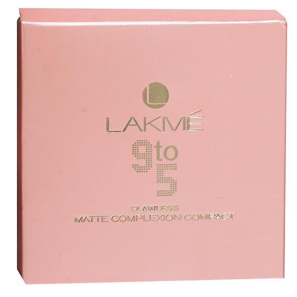 Buy Lakme 9 To 5 Flawless Matte Complexion Compact Almond Matte 8 G In