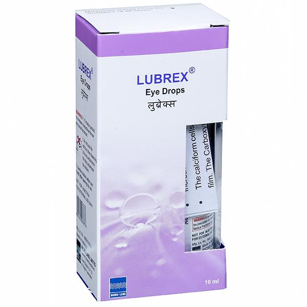 Buy Lubrex Eye Drop 10 ml in Wholesale Price Online | B2B | Retailershakti