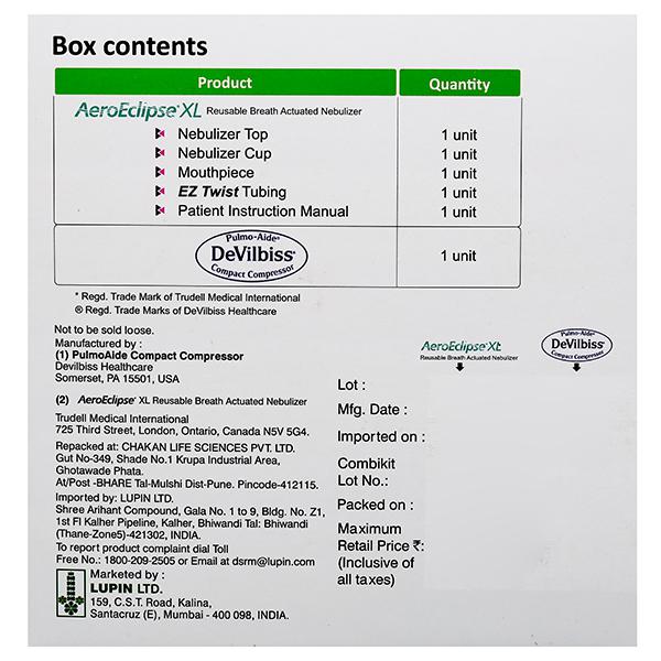 Buy Lupineb Ultra Kit Nebulizer in Wholesale Price Online | B2B ...