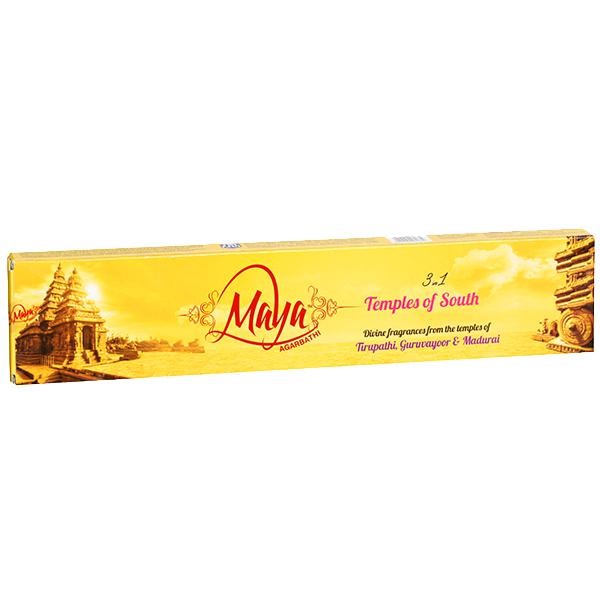 Buy Maya 3 In 1 Temples Of South Agarbathi 14 Sticks in Wholesale Price ...