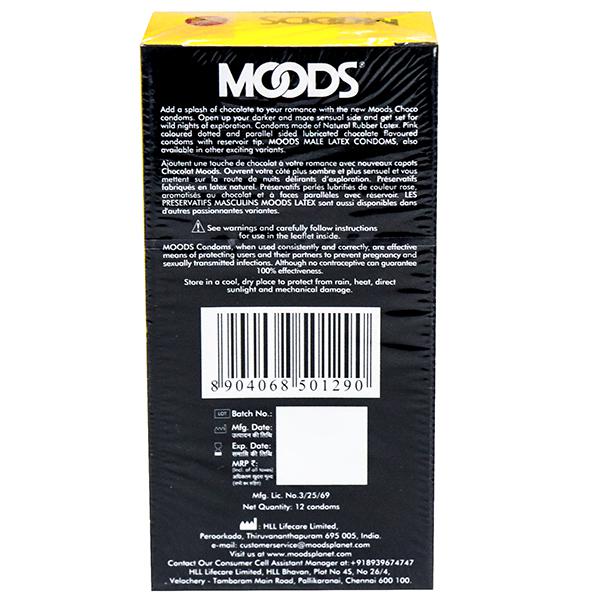 Moods Choco Condoms Pack Of 12— Wholesale Bulk | RetailerShakti