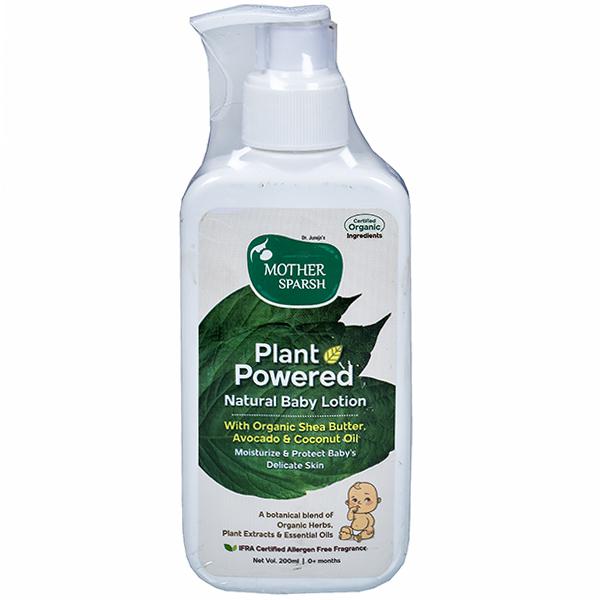 Mother Sparsh Plant Powered Natural Baby Lotion 0+ months 200 ml ...