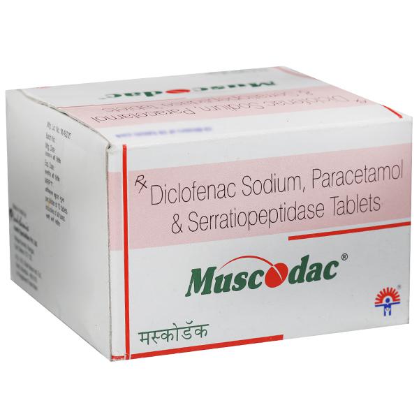 Buy Muscodac Tablet (10 Tab) in Wholesale Price Online | B2B ...