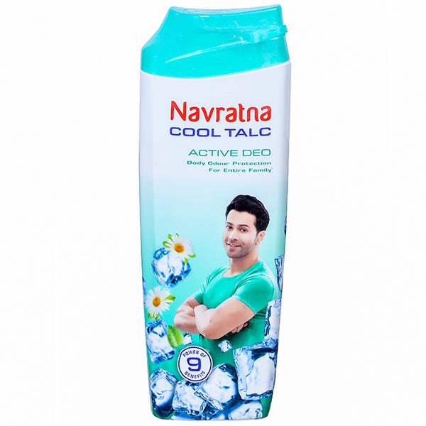 Navratna Cool Active Deo Talc 400 g— Wholesale Bulk | RetailerShakti