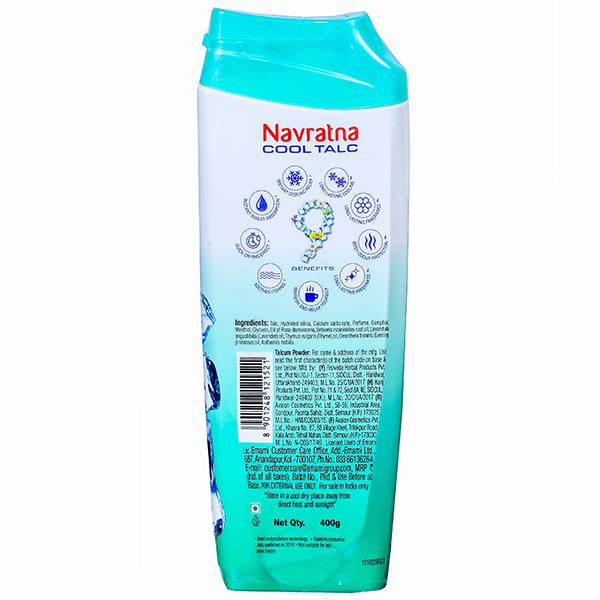 Navratna Cool Active Deo Talc 400 g— Wholesale Bulk | RetailerShakti