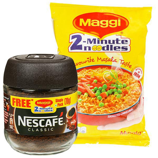 Nescafe Classic Coffee Jar (Free Maggi Noodles) 25 g— Wholesale Bulk ...