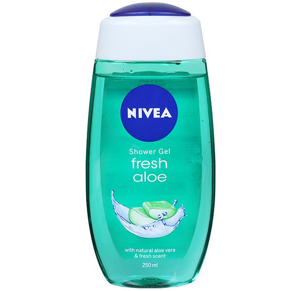 Nivea Fresh Aloe Shower Gel 250 ml— Wholesale Bulk | RetailerShakti