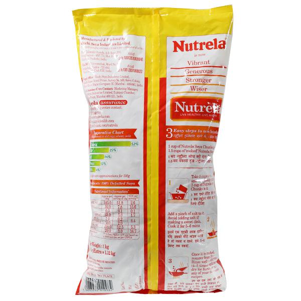 Nutrela Soya Chunks (12% Extra) 1 kg— Wholesale Bulk | RetailerShakti