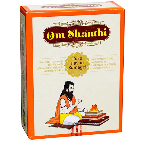 Buy Om Shanthi Pure Havan Samagri 250 g in Wholesale Price Online | B2B ...