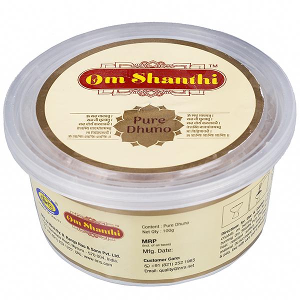 Om Shanthi Pure Dhuno 100 g— Wholesale Bulk | RetailerShakti