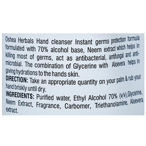 Buy Oshea Herbals Hand Cleanser Advanced Sanitization Spray 250 ml in ...